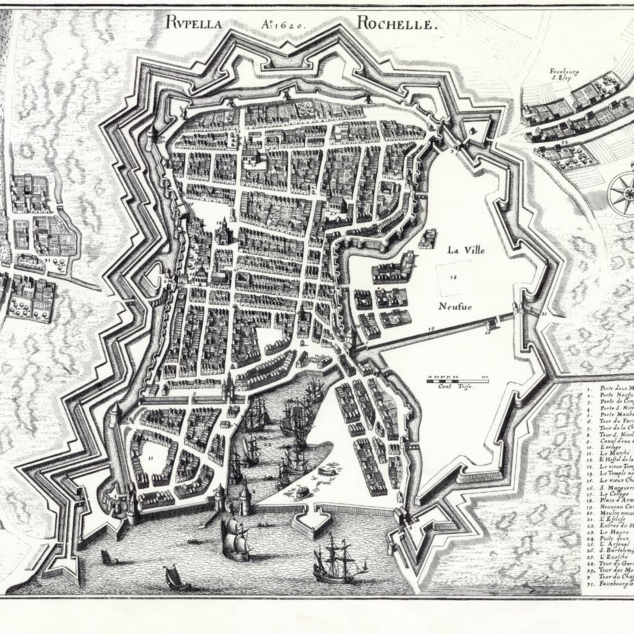 La Rochelle, ville fortifiée